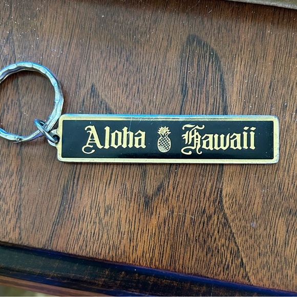 Accessories | Aloha Hawaiian Key Chain Blackgold | Poshmark